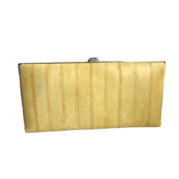 Lodis | Bags | Lodis Yellow Framed Leather Clutch Wallet | Poshmark